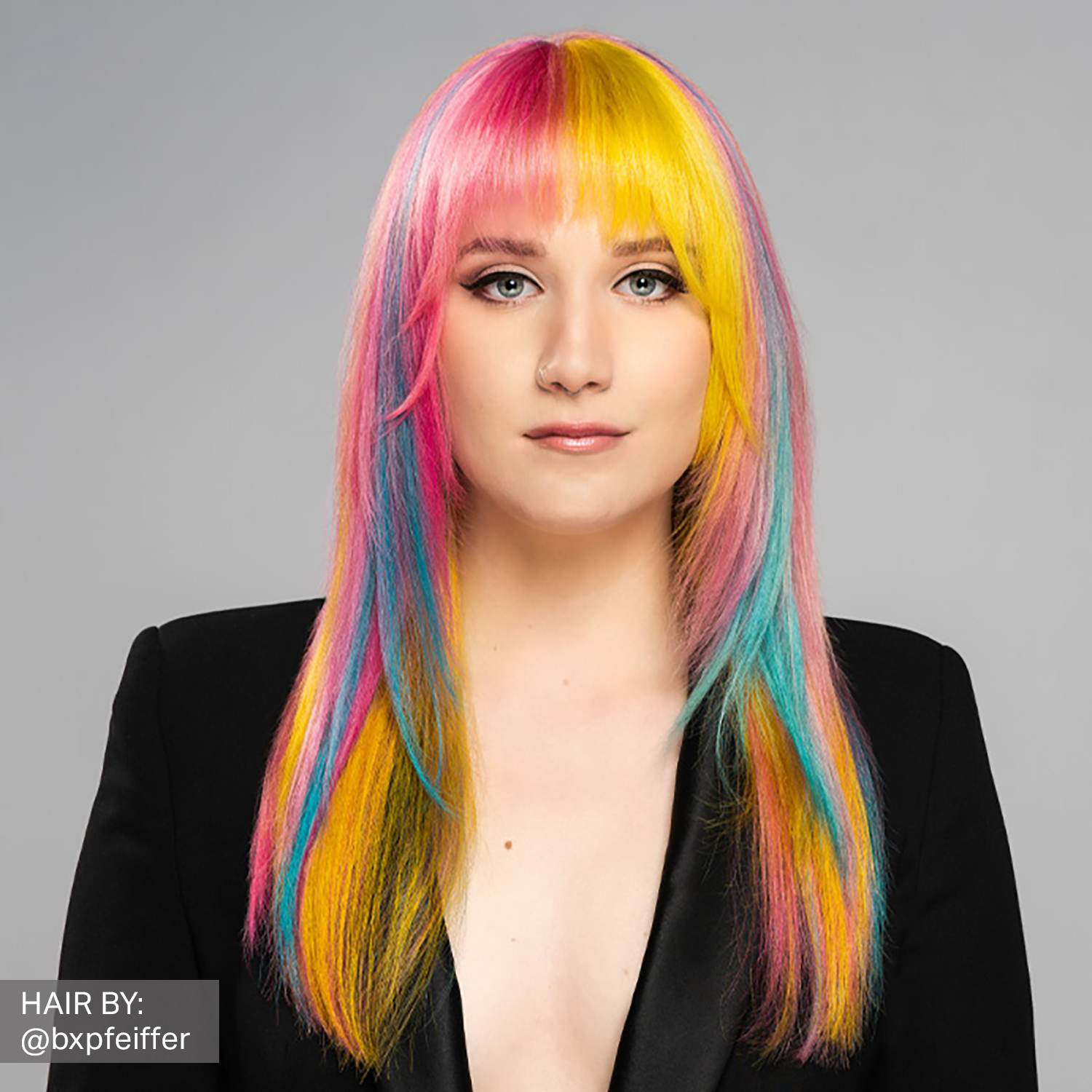Wait Until You See This Modern Twist on Color Blocking | PRAVANA
